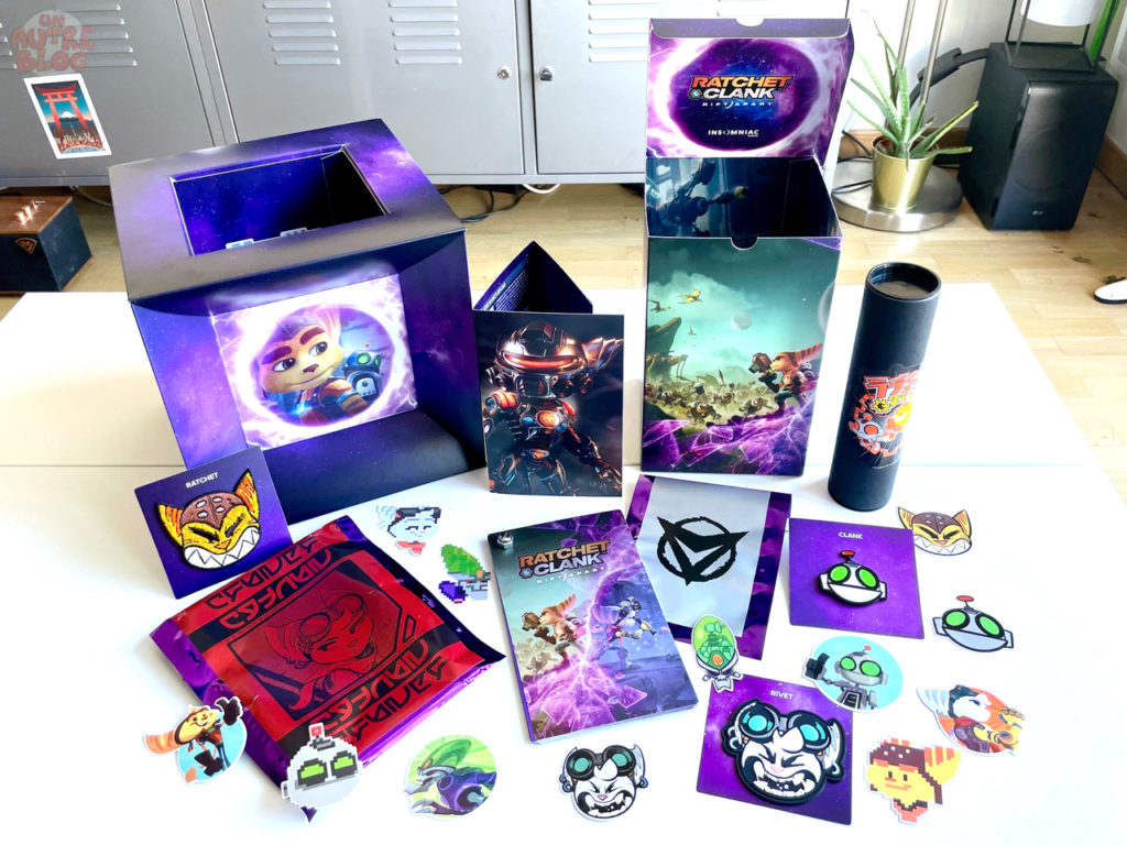 [UNBOXING] Press Kit Ratchet & Clank: Rift Apart | Un Autre Blog